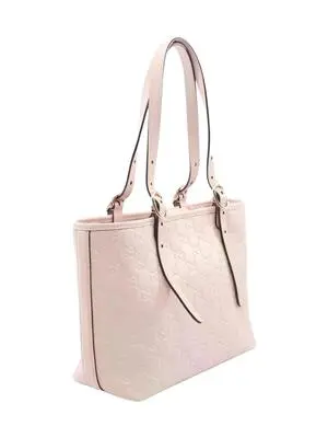 Gucci 2010s Leather Tote Bag - Pink