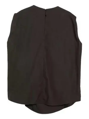 JNBY JNBY Twist-Detail Sleeveless Top Grey