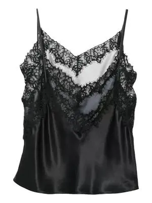 VIKTOR & ROLF Viktor & Rolf Lace Trimmed Triple Layer Blouse