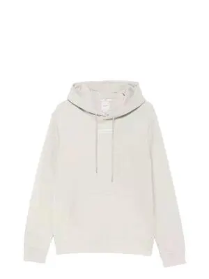 Calvin Klein Patch Drawstring Hoodie - Neutrals