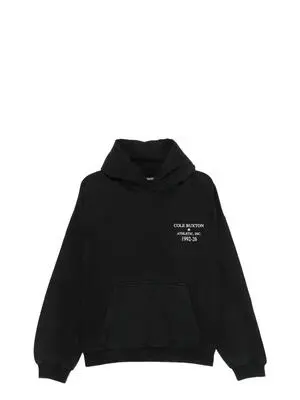 COLE BUXTON Logo Print Hoodie - Black