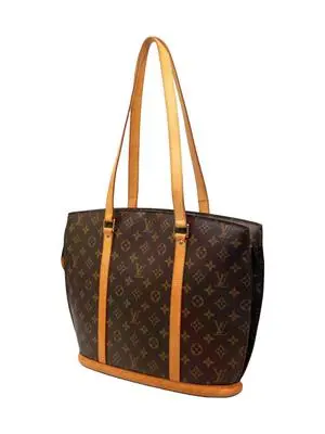LOUIS VUITTON Monogram Babylone Tote Bag - Brown