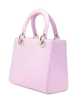 Dior Medium Calfskin Pockets Lady Satchel - Pink