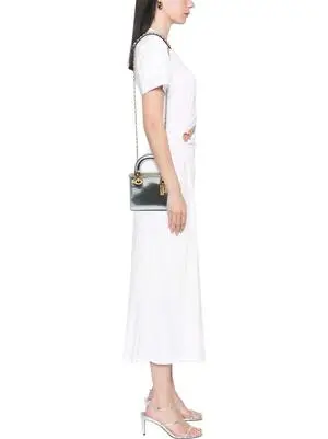 Dior 2018 Mini Lady Satchel - Silver