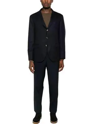 Brunello Cucinelli Twill Blazer - Blue