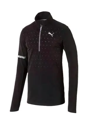 PUMA Half-zip Sweatshirt - Black