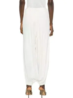 THE FRANKIE SHOP Ivory Elasticated Waist Trousers - Neutrals