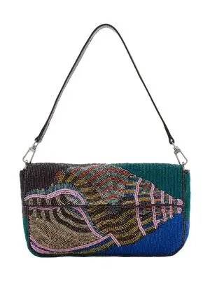Staud Timmy Convertible Beaded Shoulder Bag - Multi