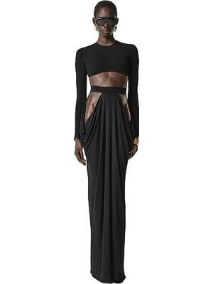Revolve Aubin Maxi Skirt - Black