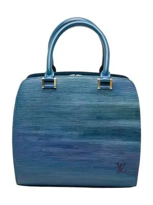 LOUIS VUITTON Epi Pont Neuf Pm Handbag - Blue