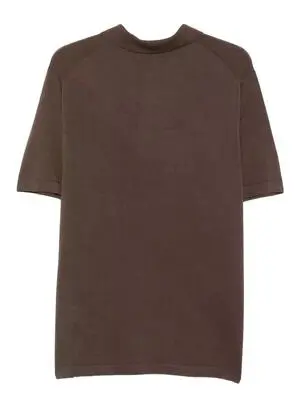 OUTFIT Short-sleeve Polo Shirt - Brown