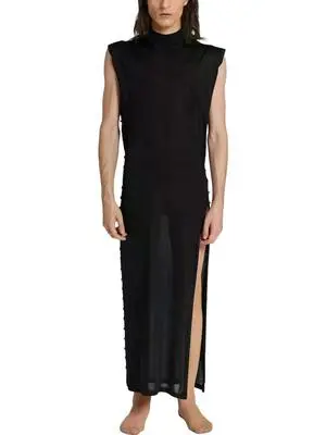 ROT The Vestal Button-fastening Dress - Black