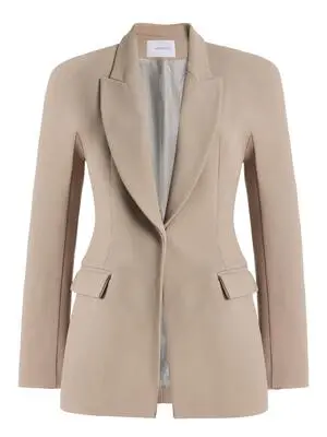 HARITHAND Regina Belted Blazer - Grey
