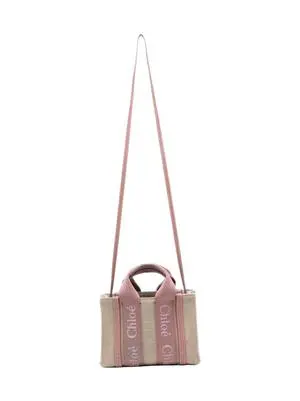 Chloé Woody Tote Bag - Neutrals