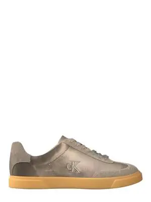 Calvin Klein Embroidered Sneakers - Neutrals