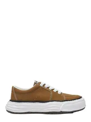 Mihara Yasuhiro Eric Og Contrast-stitching Chunky-sole Sneakers - Brown