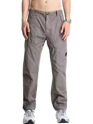 C.P. COMPANY Lens Detail Cargo Pants - Grey