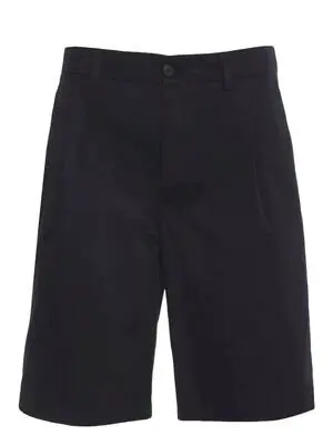 AMARANTO Pleated Tailored Shorts - Blue