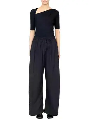 MAISON MARGIELA Logo Embroidered Nylon Drawstring Trousers