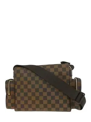 LOUIS VUITTON Monogrammed Reporter Melville Cross Body Bag - Brown