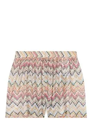 Missoni Chevron Crochet-knit Shorts - Multi