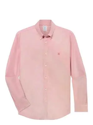 Brooks Brothers Button-down Collar Cotton Shirt - Red