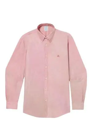 Brooks Brothers Button-down Collar Cotton Shirt - Red