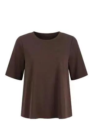 CINQUE Short-sleeve Crew-neck T-shirt - Brown