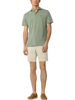 HACKETT LONDON Embroidered Classic-fit Polo Shirt - Green