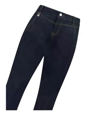 Amiri Logo-charm Bootcut Jeans - Blue