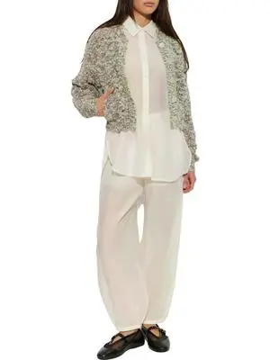 BY MALENE BIRGER Derris Sheer Shirt - Neutrals