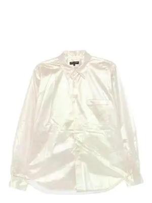 COMME DES GARÇONS Perforated Metallic-effect Shirt