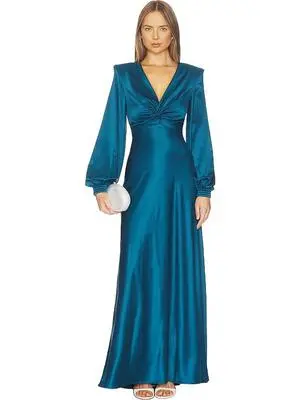 ZHIVAGO The Fading Hour Gown - Teal