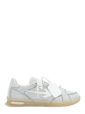 Off-White End Of Play" Denim Sneakers - Grey