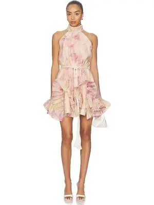 CURAAE BY ELLIATT Thea Ruffle Mini Dress - Multi