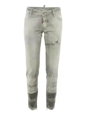 Dsquared2 Distressed Skinny Jeans - Grey