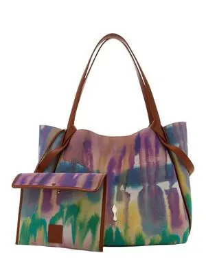 CHRISTIAN LOUBOUTIN Bettina Large Tie-dyed Canvas Tote Bag - Multi