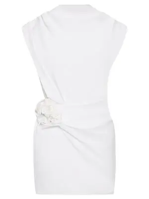 Rachel Gilbert Mirage Cut-out Mini Dress - White