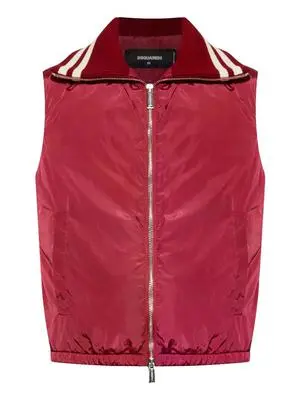 Dsquared2 Stripe-trim Gilet - Red
