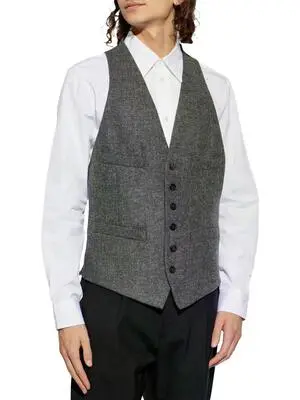 Dsquared2 Button-up Waistcoat - Grey