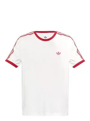 Adidas Drop Needle Embroidered-logo T-shirt - White