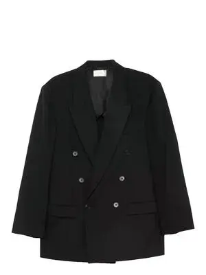THE ROW Mazzy Double-breasted Blazer - Black