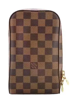 LOUIS VUITTON Louis Vuitton Geronimos Damier Belt Bag Brown