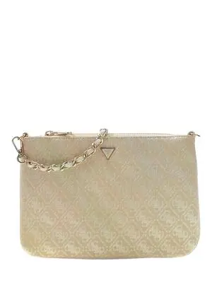 Guess 4g Jacquard Logo Plaque Tote Bag - Neutrals