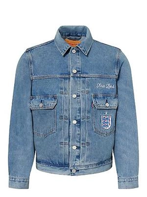 LEVI'S X World Cup England Football Type Ii Denim Trucker Jacket - Multi