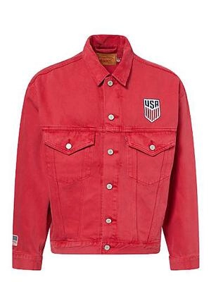 LEVI'S X World Cup Usa Soccer Type Iii Denim Trucker Jacket - Multi