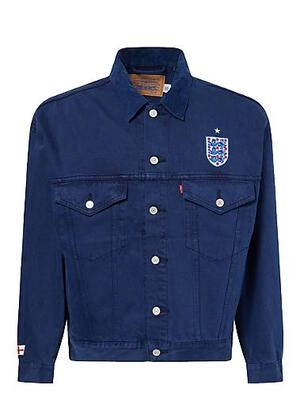 LEVI'S X World Cup England Football Type Iii Denim Trucker Jacket - Multi