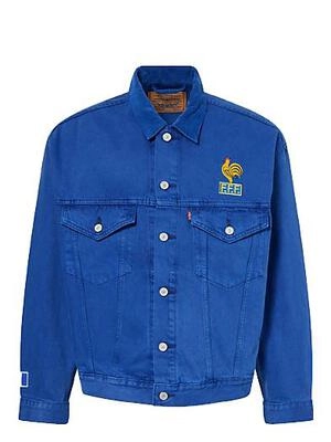 LEVI'S X World Cup France F.f.f. Denim Trucker Jacket - Multi