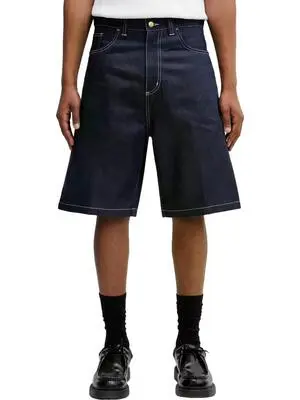 Carhartt Work In Progress Brandon Contrast-stitch Denim Shorts - Blue