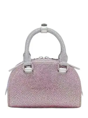 DIESEL® 1dr Mini Tote Bag With Rhinestones - Pink